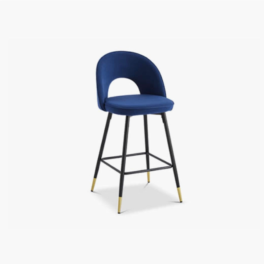 Berkeley Designs Hoxton Bar Stool In Blue – Tides Home