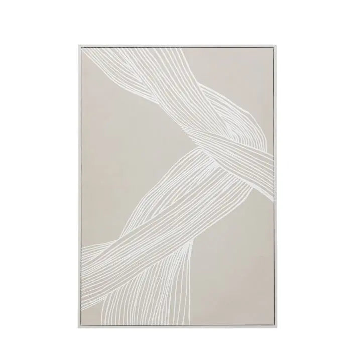 Entangled Framed Canvas – Tides Home