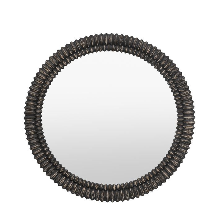 Pimlico Round Mirror Black – Tides Home