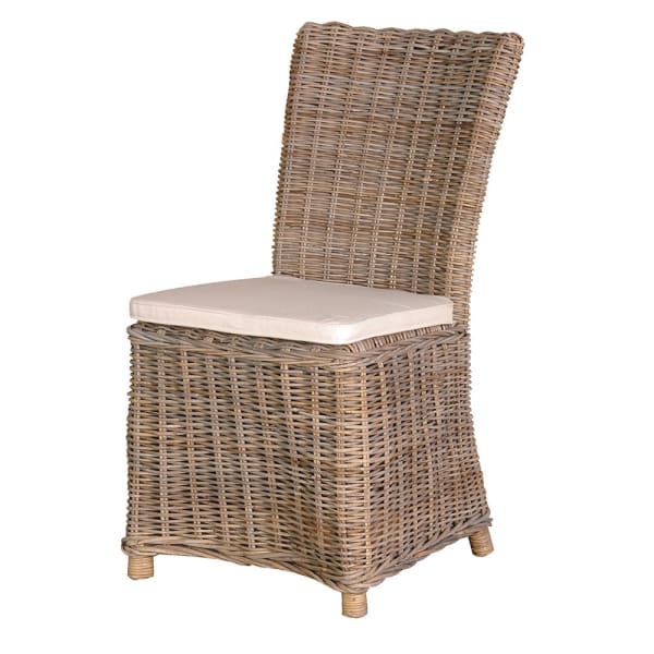 Ex-Display Natural Rattan Dining Chair – Tides Home And Garden