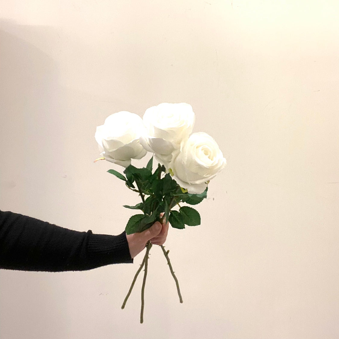 Harper Single Stem Rose Ivory – Tides Home And Garden