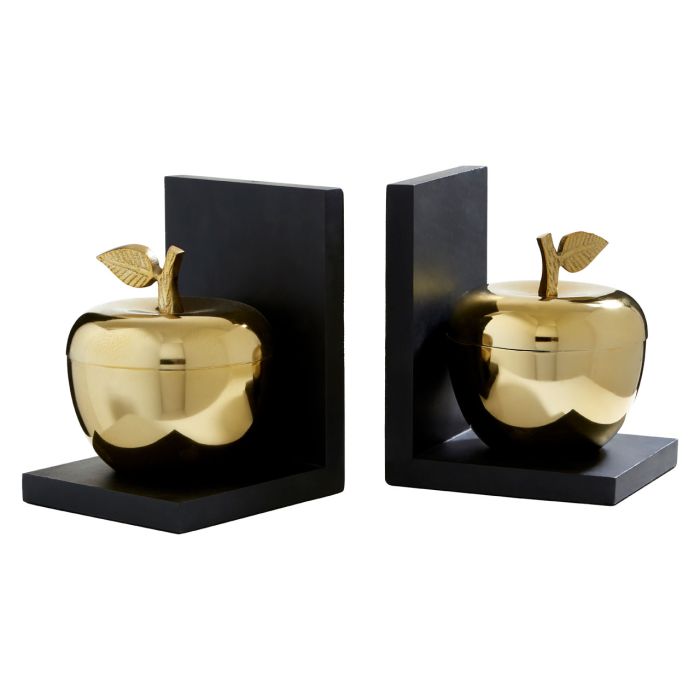 Tides Design SET OF 2 APPLE BOOKENDS – Tides Home